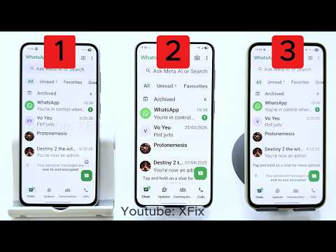 Login 1 WhatsApp account on 3 Phones