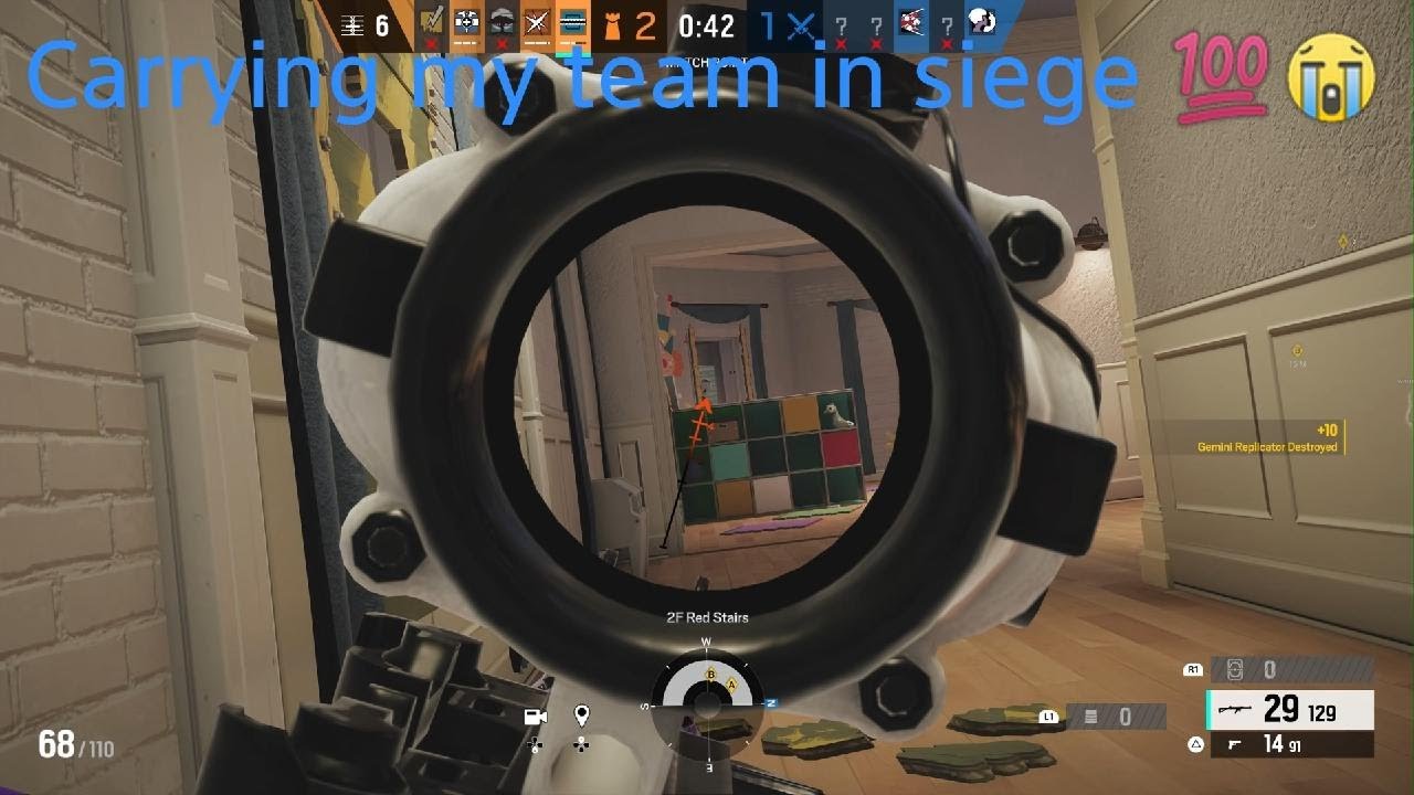 Carrying my team in siege 💯😭 - YouTube