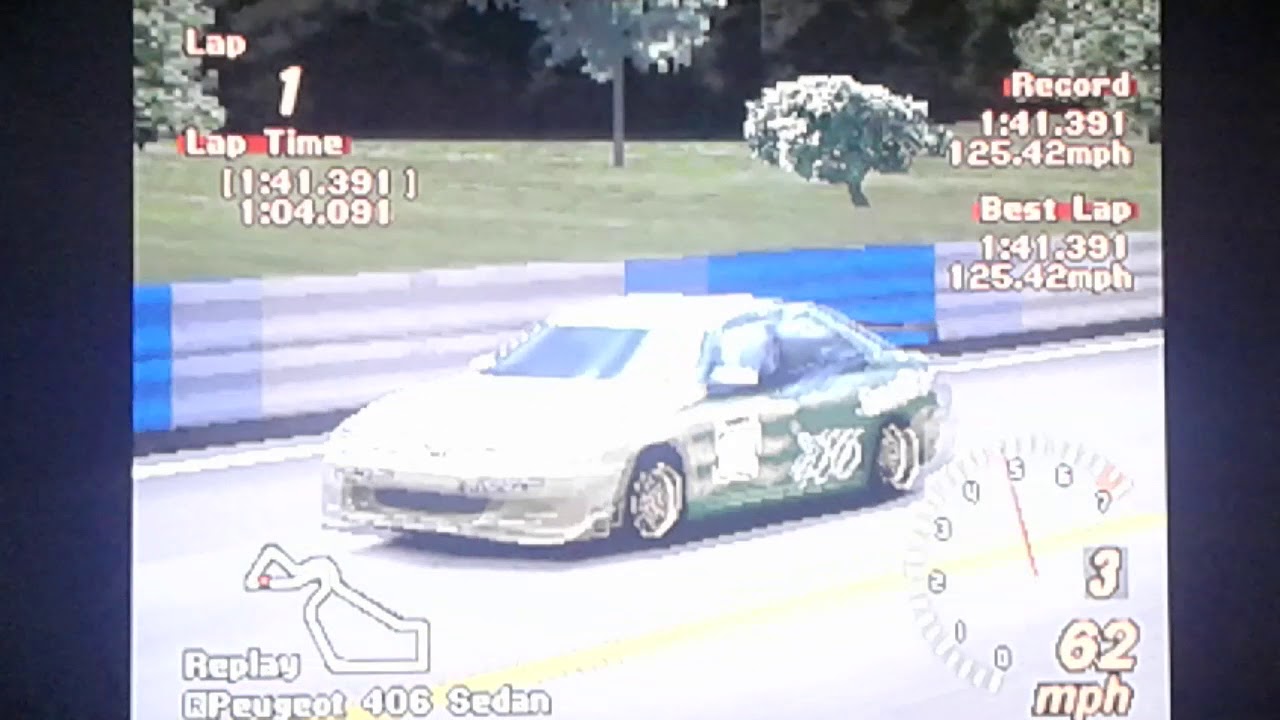 Gran Turismo 2 - Rome Circuit II: Time Trial (Arcade Mode) - YouTube