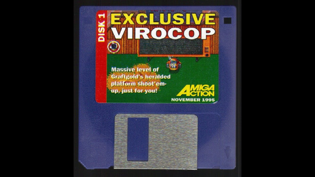 Amiga Floppy Disk Loader Amiga Action Magazine Amiga Action # 076 Disk ...