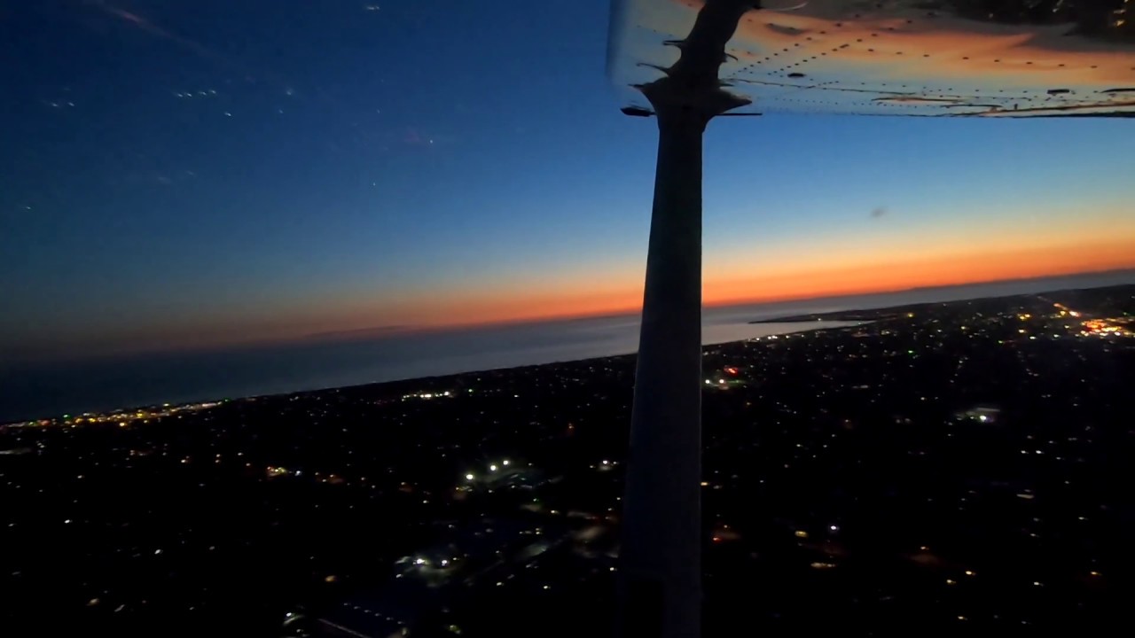 Night VFR Circuits Cessna 172 Bravo Sierra Victor 18 September 2019 ...