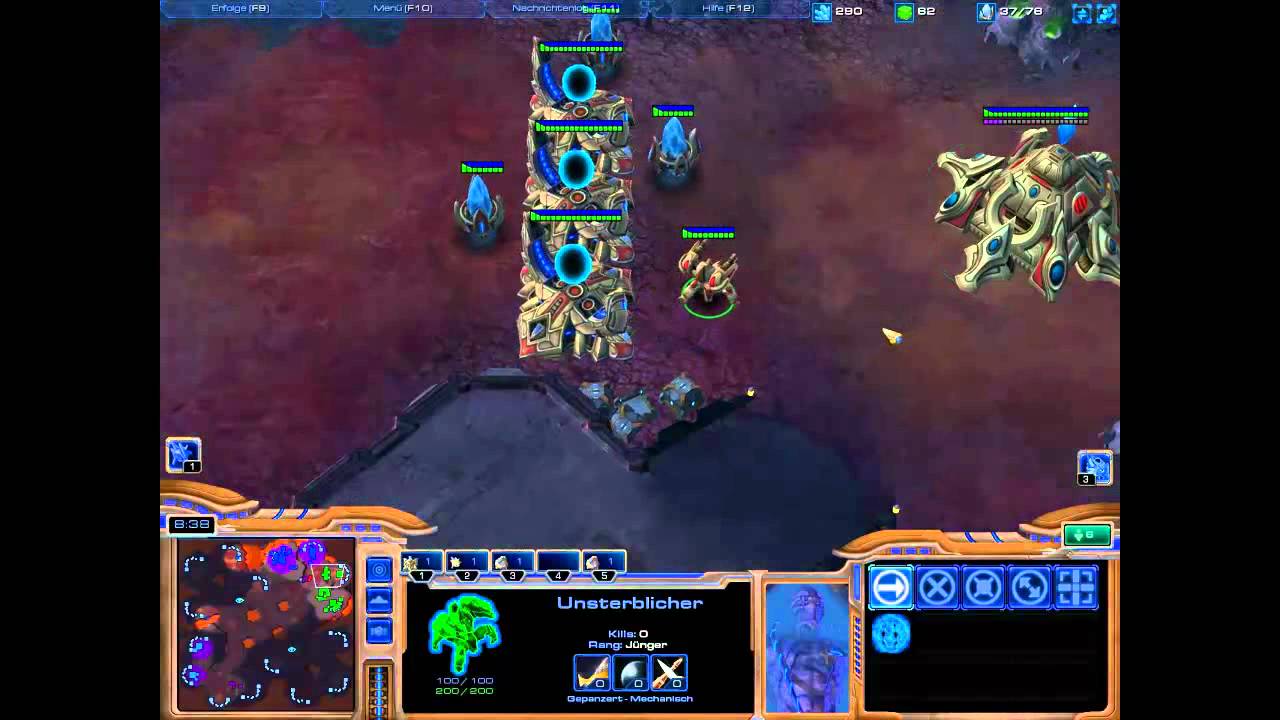 starcraft 2 ladder 2vs2 part 1 - YouTube