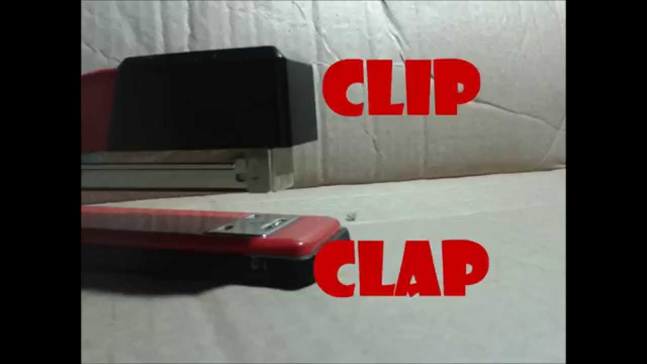 STOP MOTION CLIP CLAP - YouTube