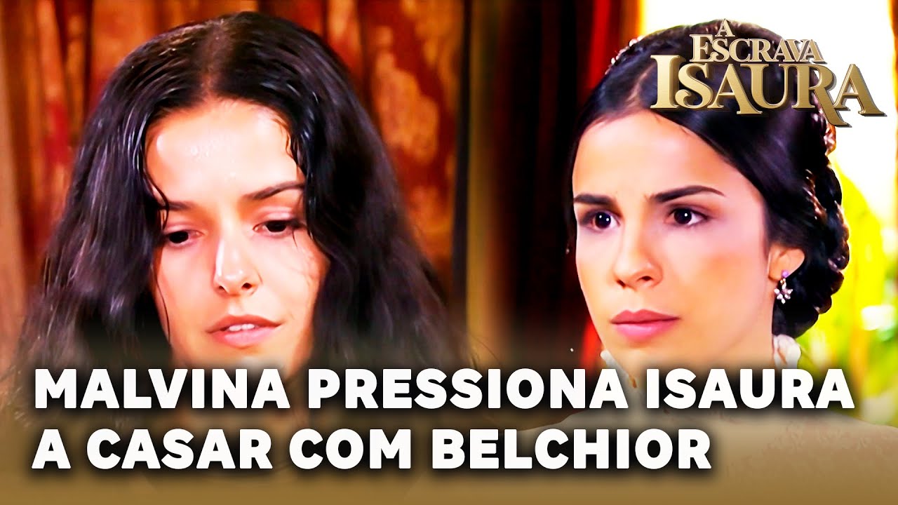 A ESCRAVA ISAURA: Malvina diz que não pode ajudar Isaura e a pressiona ...