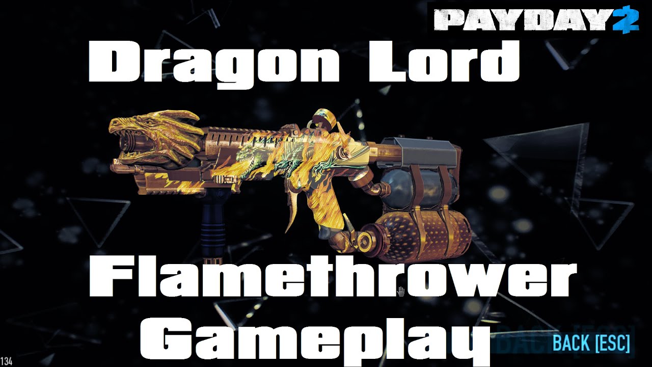 PAYDAY 2: Proof That Skins are P2W [Dragon Lord Gameplay] - YouTube