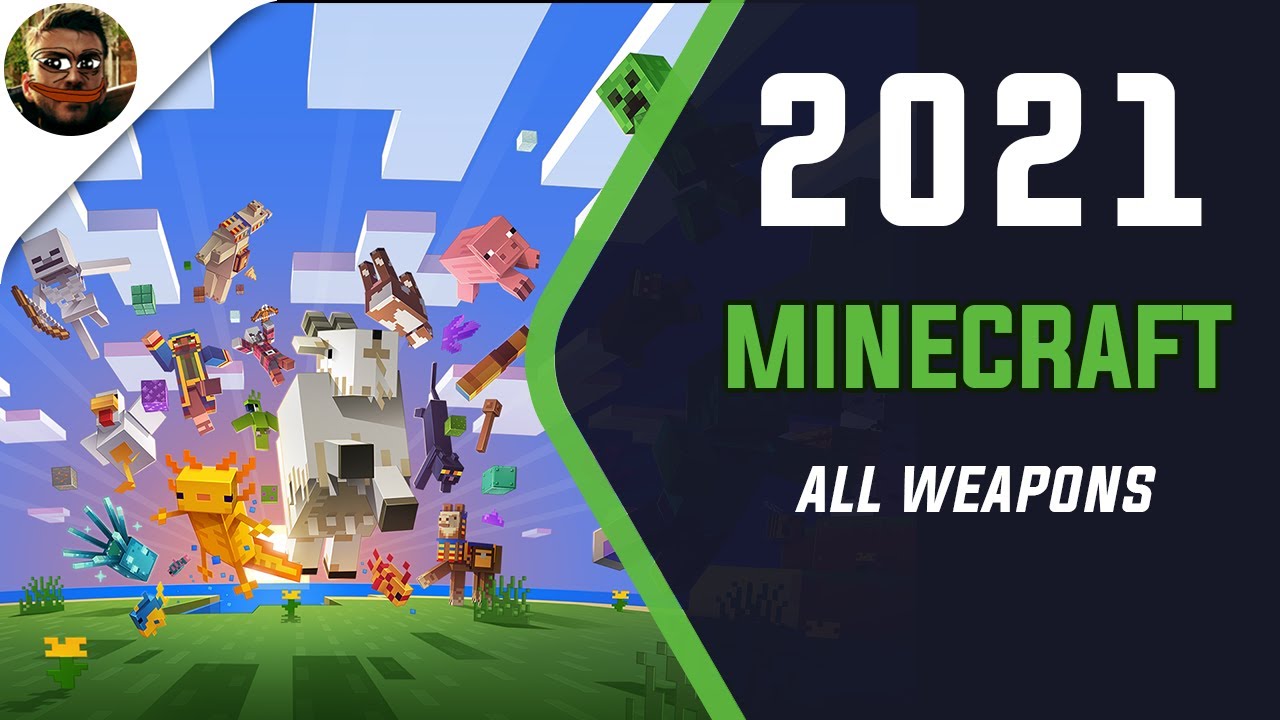 Minecraft all Weapons 2021 [Old Channel Video] - YouTube