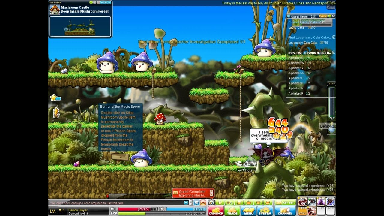 Maplestory Demon Slayer Episode 9: Mushking Empire! Part 1 - YouTube