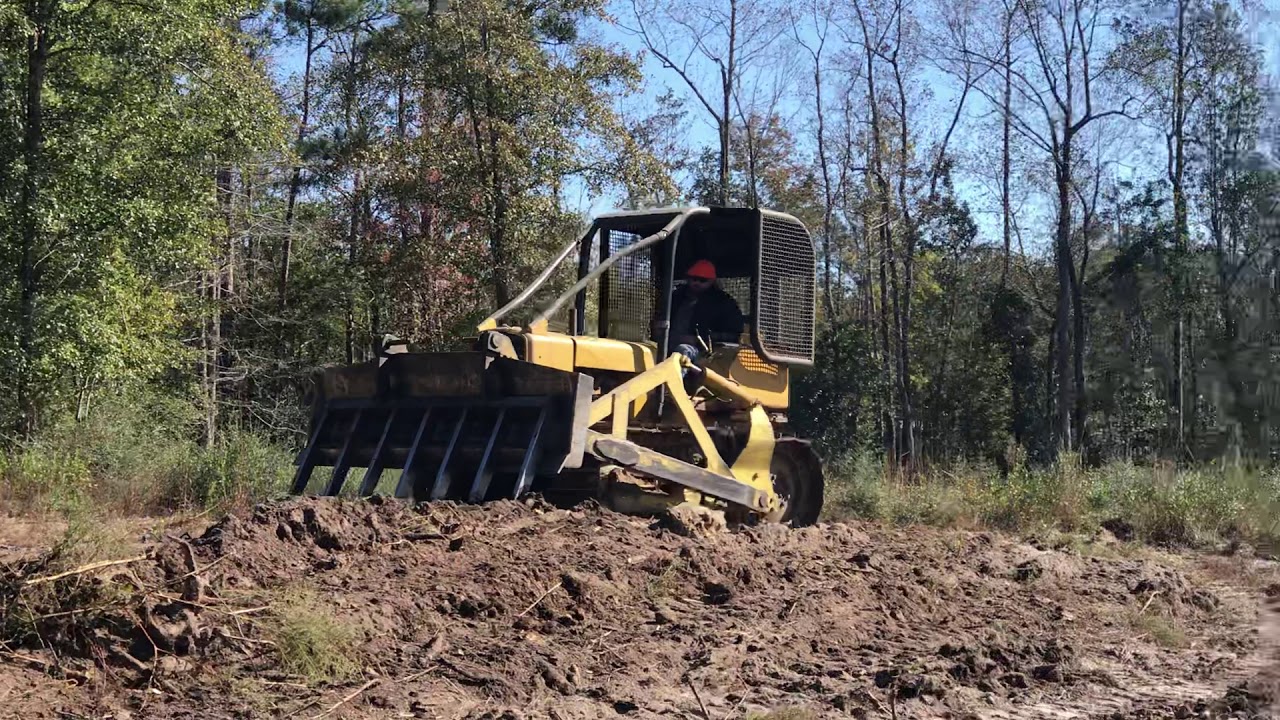 Leveling small area in field. - YouTube