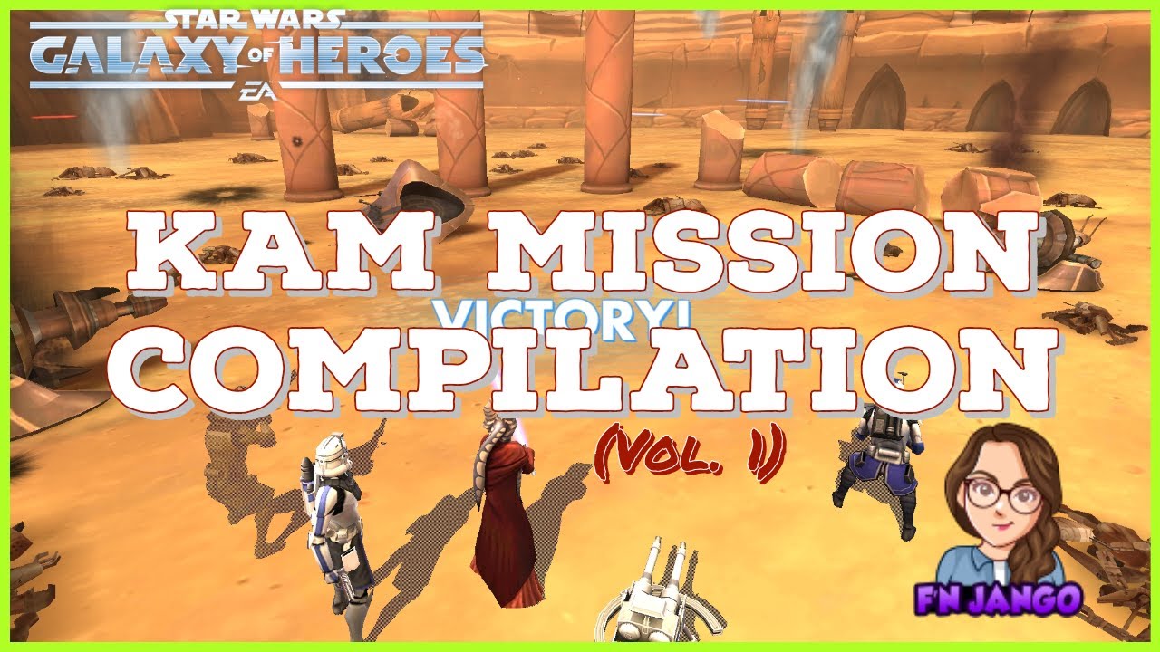 KAM Missions Playthrough | Vol. 1 | SWGOH - YouTube