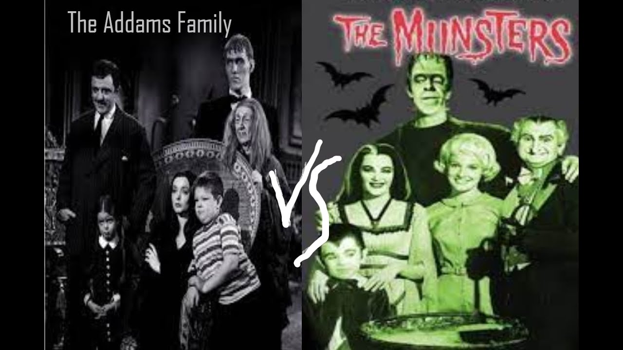 Crossover/Verse: The Addams Family VS The Munsters - YouTube
