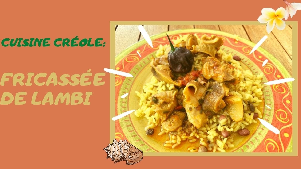 Fricassée de lambi. Cuisine créole - YouTube