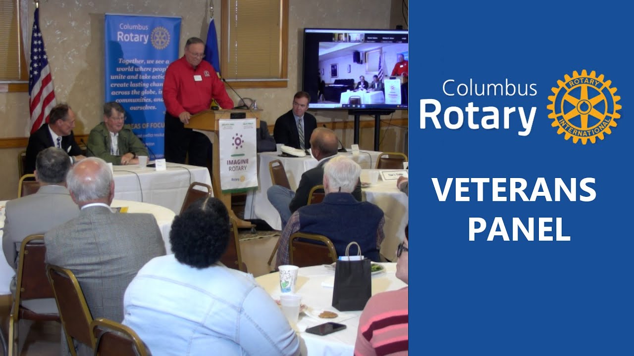 Columbus Rotary: Veterans Panel - YouTube