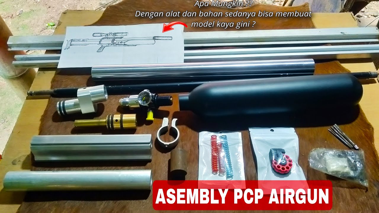 Cara Merakit PCP BOCAP PREDATOR BULPUP, Part 1 - YouTube