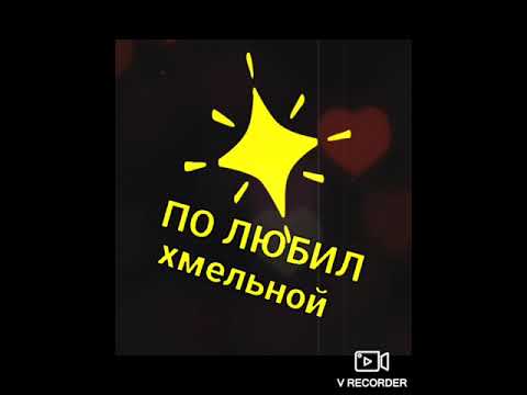 ПО ЛЮБИЛ ХМЕЛЬНОЙ