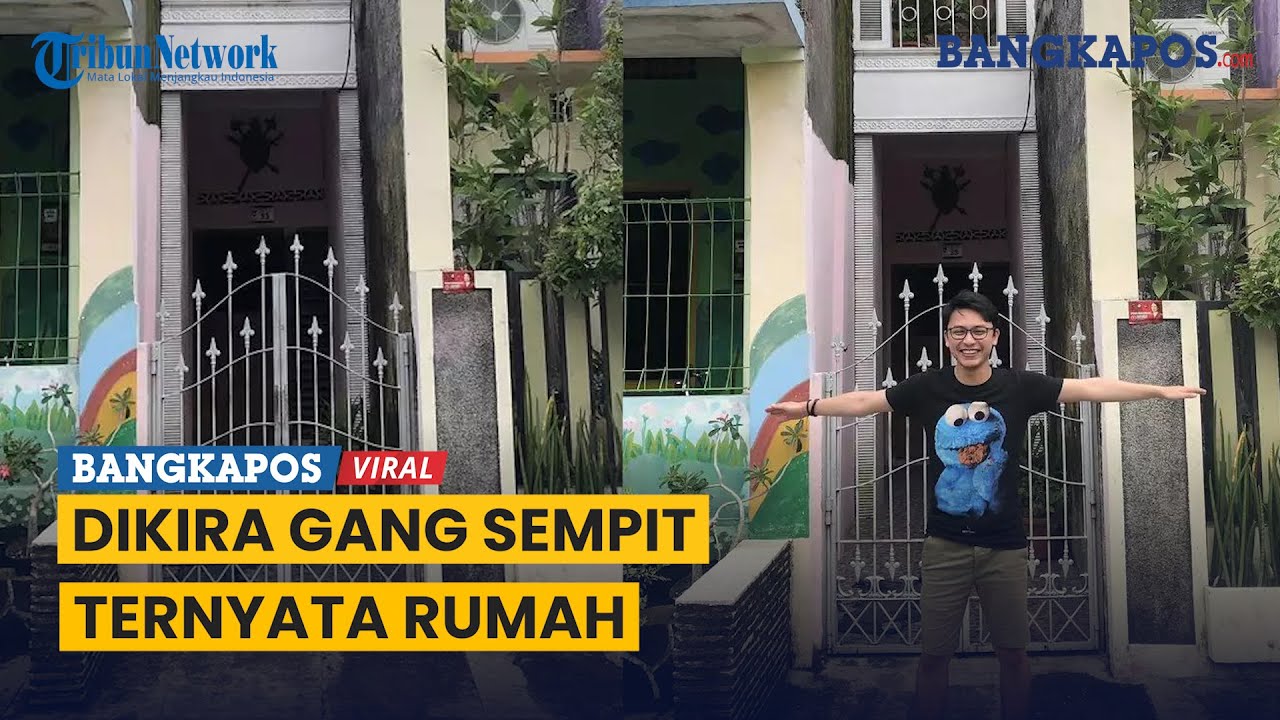 Dikira Gang Sempit, Ternyata Rumah Mungil dengan Lebar 1 Meter - YouTube