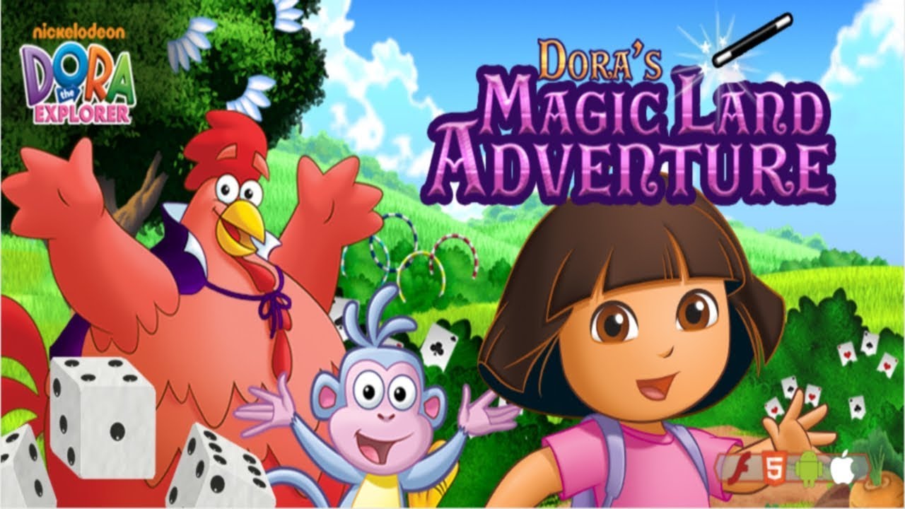 Dora's Magic Land Adventure - Nick Jr. New Game 2015! - YouTube