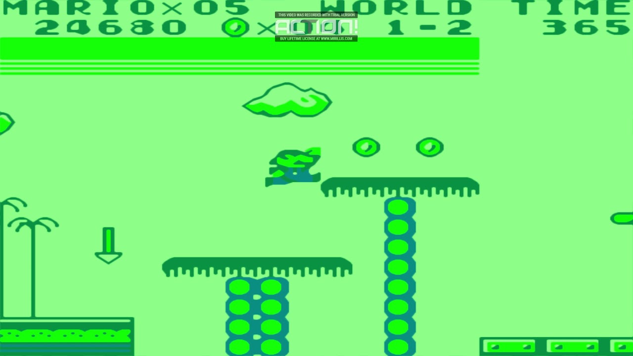 Gameplay - Super Mario Land - World (1-3) - YouTube