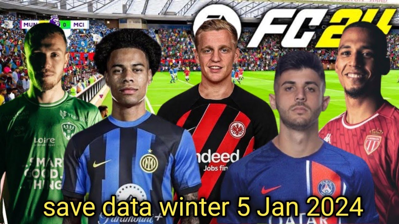 [PS4] FC 24 save data Winter 5 January 2024 for update 1.08 PS4 hen ...