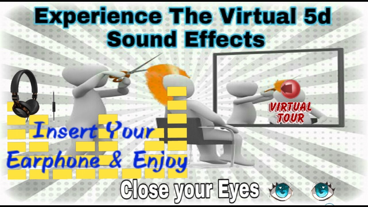 Experience the Virtual 5d sound Effect | The Barber Shop | Amazing ...