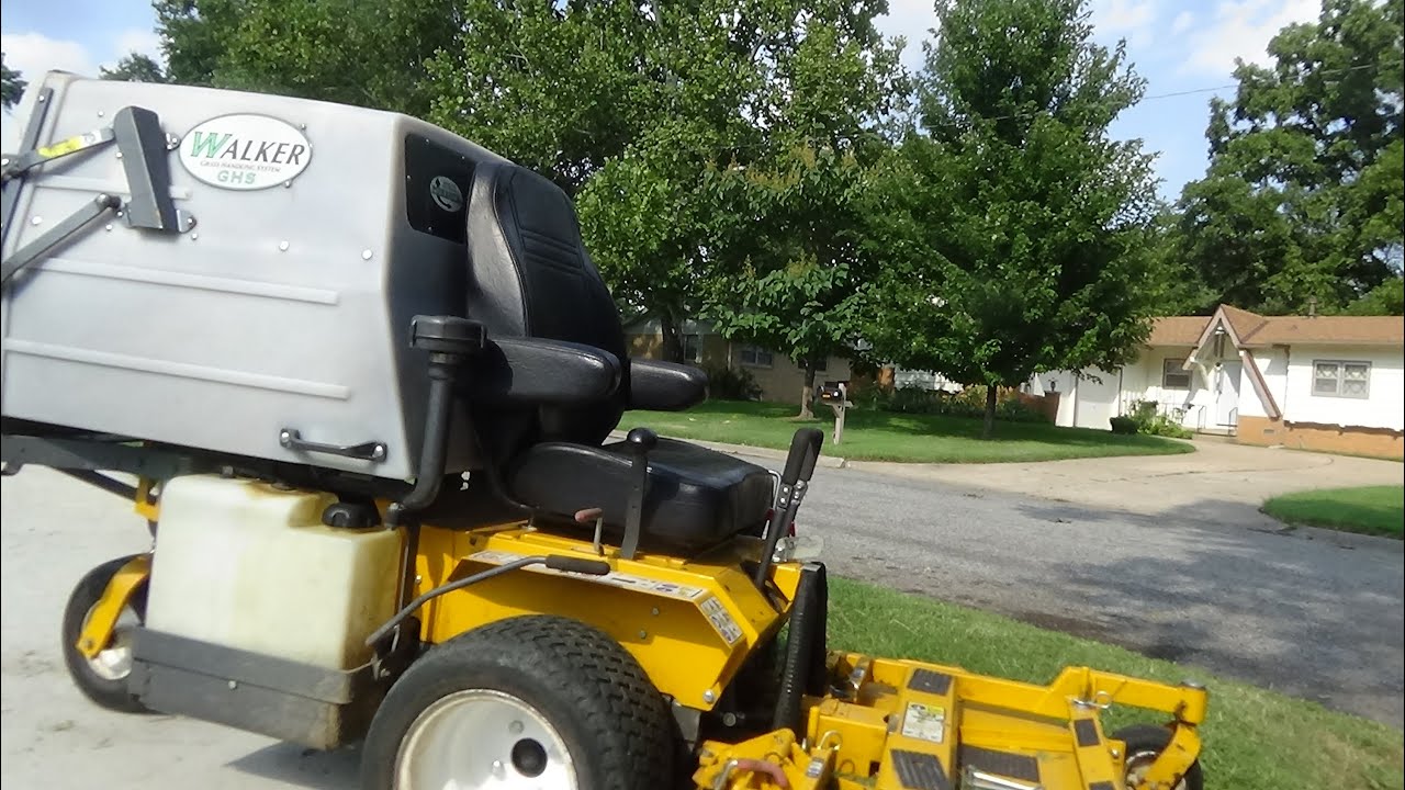Lawn Care Magic, Walker Mower - YouTube