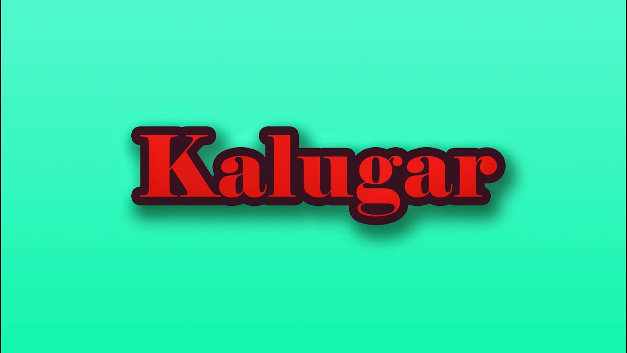 Kalugar Live Stream - YouTube
