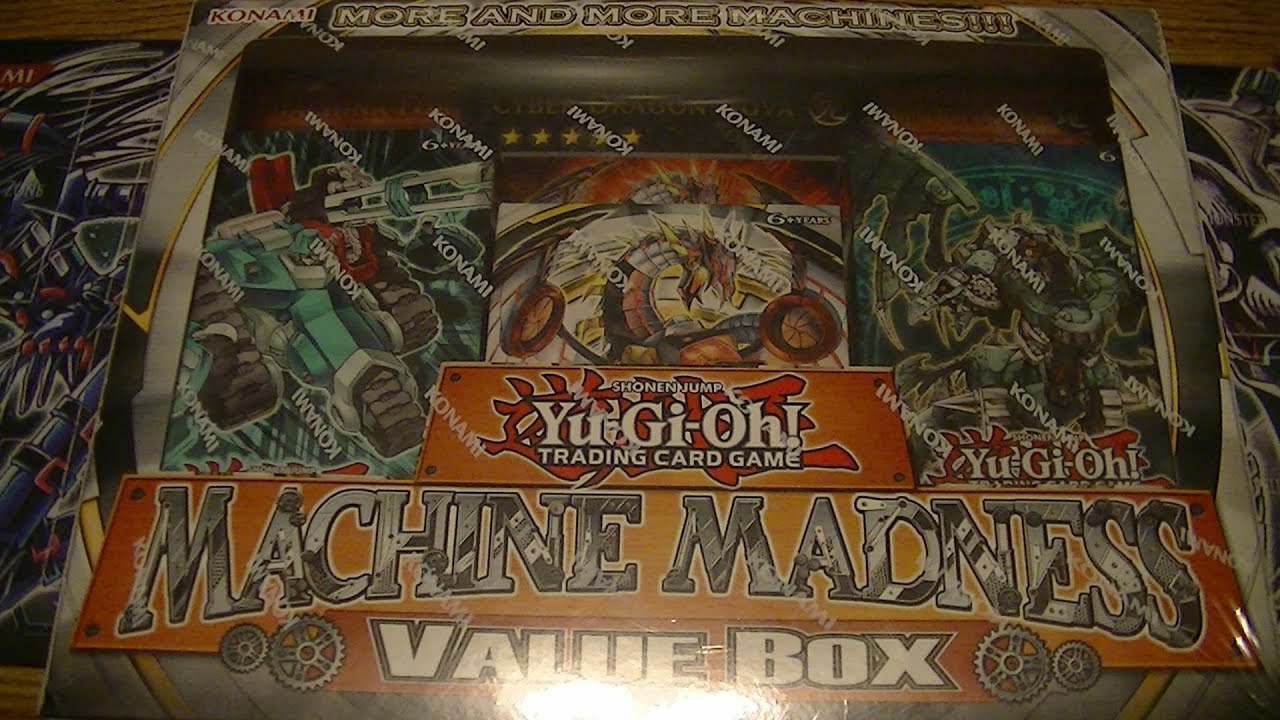 Unboxing Yu-Gi-Oh! Machine Madness Value Box (Cyber Sunday!) - YouTube