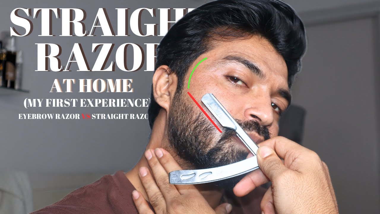 STRAIGHT RAZOR FOR BEARD CUT | AT HOME BEAR CUT | VISHWAS RAAO | BEAR ...