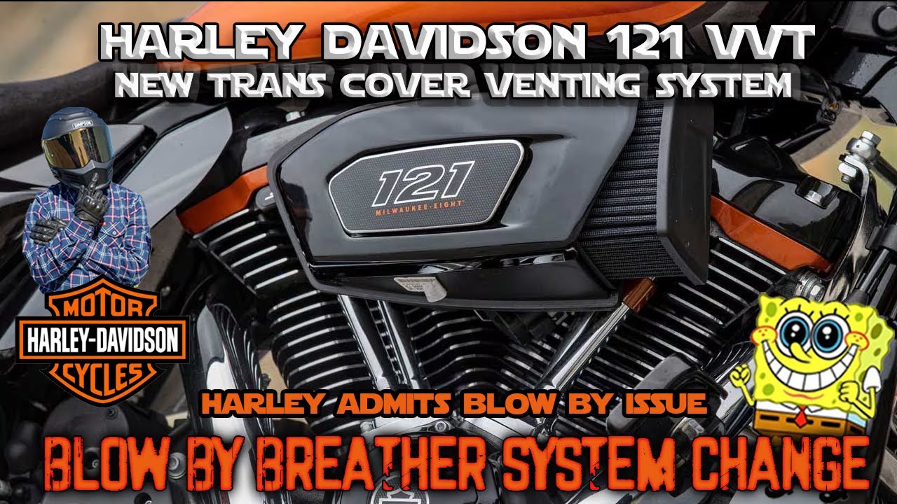 Harley Finally Addresses the Blow By Issue w/ New Vented Trans Cover ...