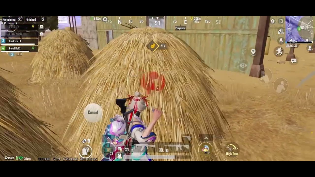 Grenade rain | squad wipe | domination in T2 lobby | BGMI - YouTube