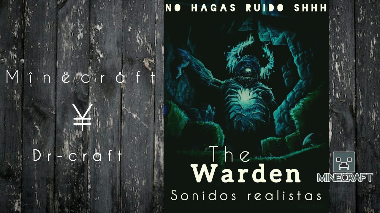 Minecraft-warden sonidos realistas - YouTube