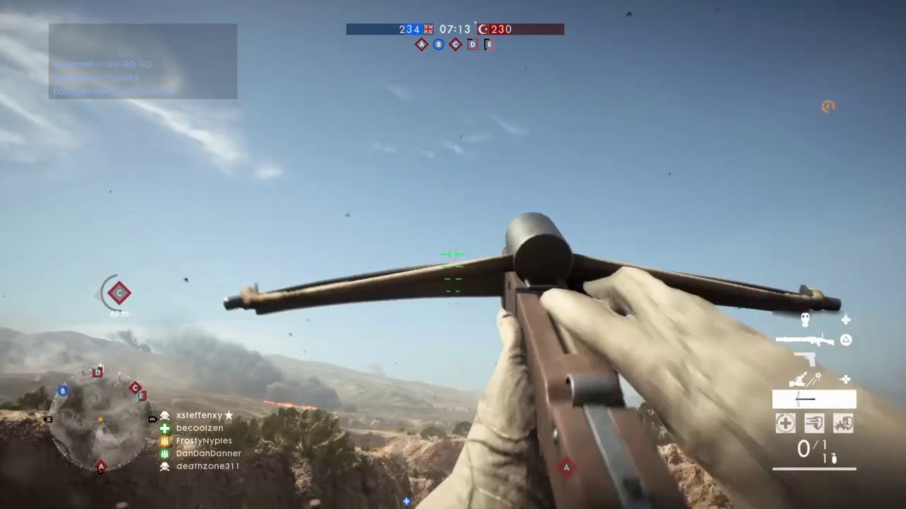 Battlefield One day 38- Desert sands map - YouTube