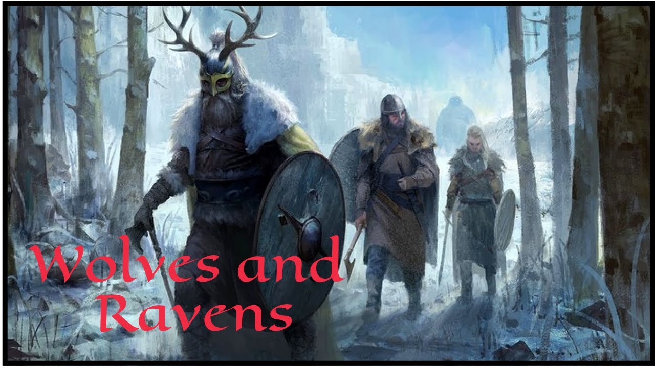 Viking Nordic Chanting Ambient Harp Peaceful and Battle Music - Wolves ...