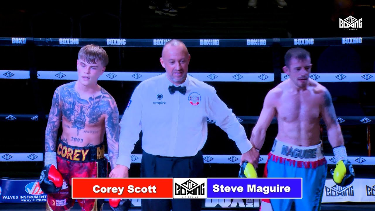 Full Fight | Corey Scott v Steve Maguire | Bolton | 30th November 2024 - YouTube