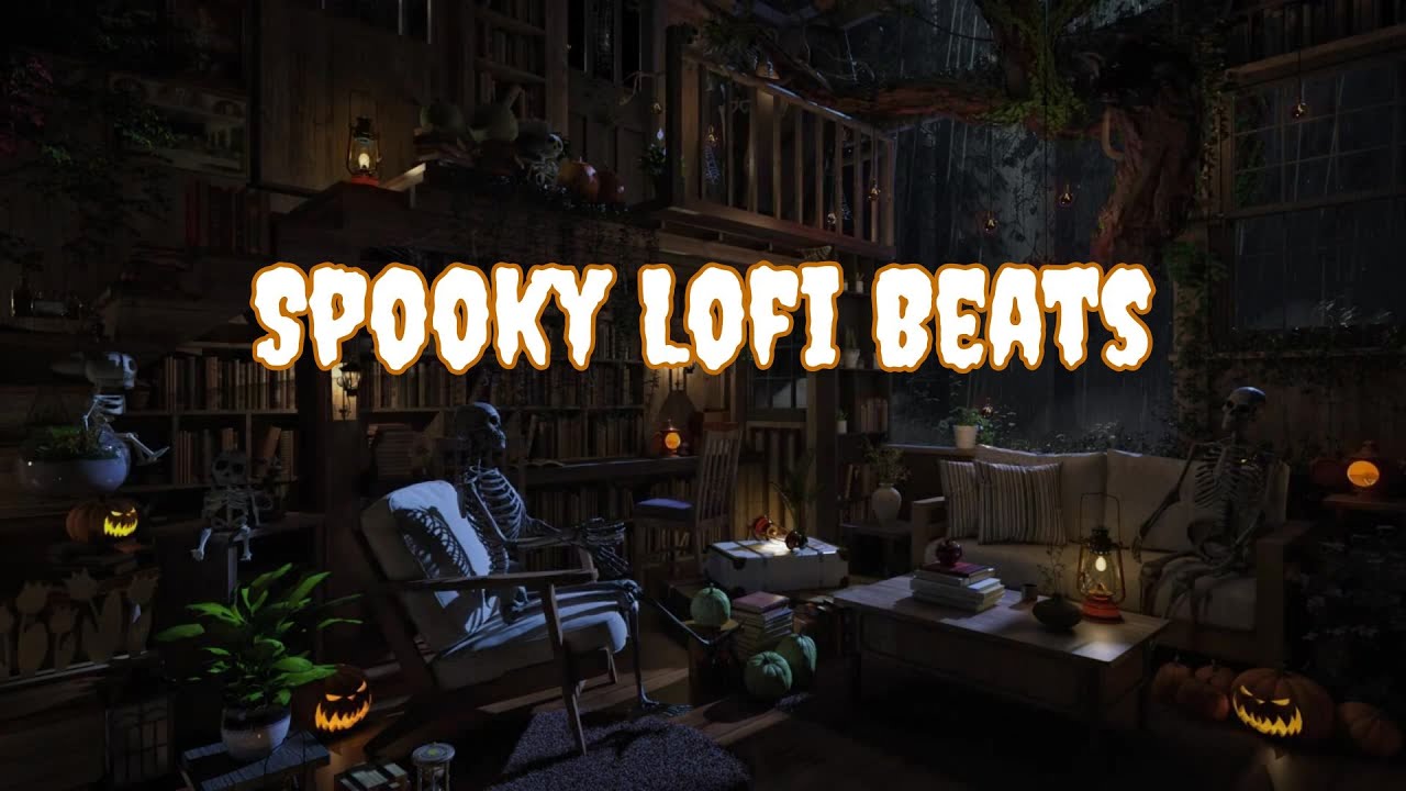 Spooky Lofi Beats (DMCA Free - No AI - Halloween) - YouTube