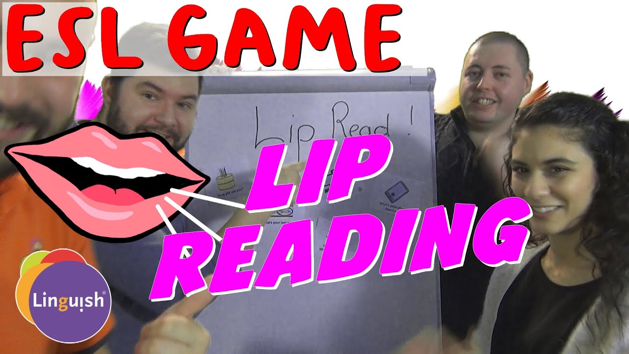 Linguish ESL Games // Lip Reading // LT537 - YouTube
