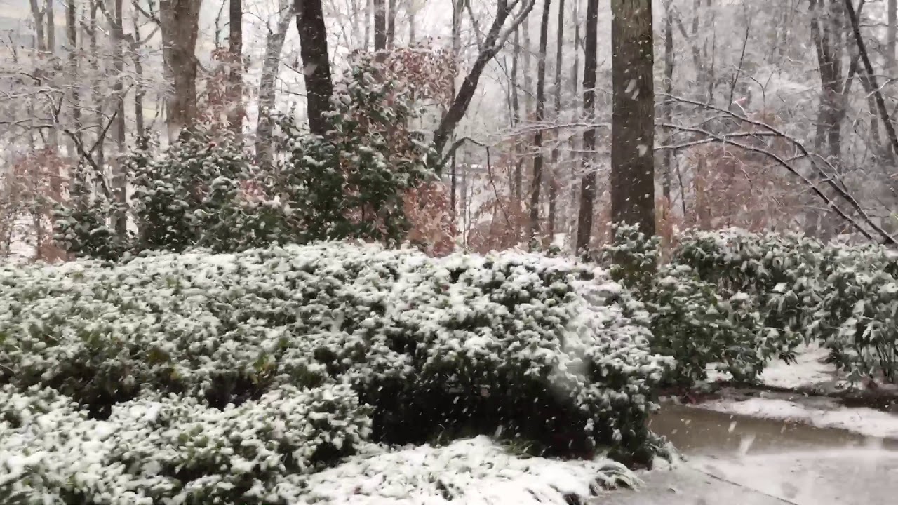 Kennesaw snowmageddon 12/8/17 Atlanta - YouTube