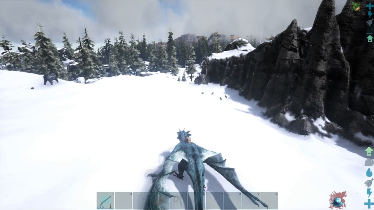 ARK: Survival Evolved - ICE WYVERN TAME AND SHOWCASE!! - YouTube