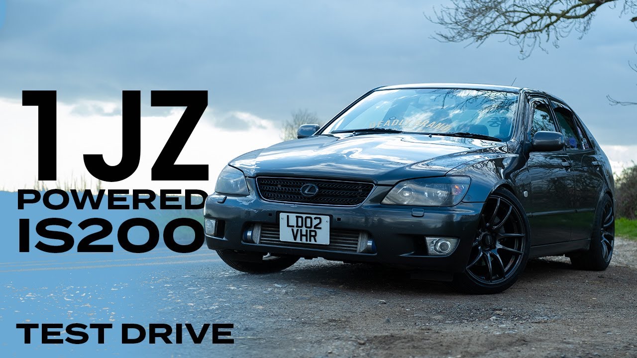 1JZ Powered IS200, Crazy Turbo Sounds - Test Drive & Walk-Around - YouTube