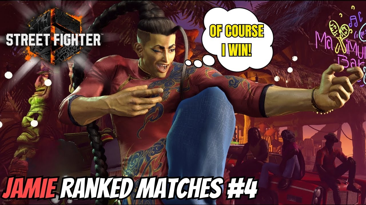 OF COURSE I WIN! | SF6 - Jamie Ranked Matches #4 - YouTube