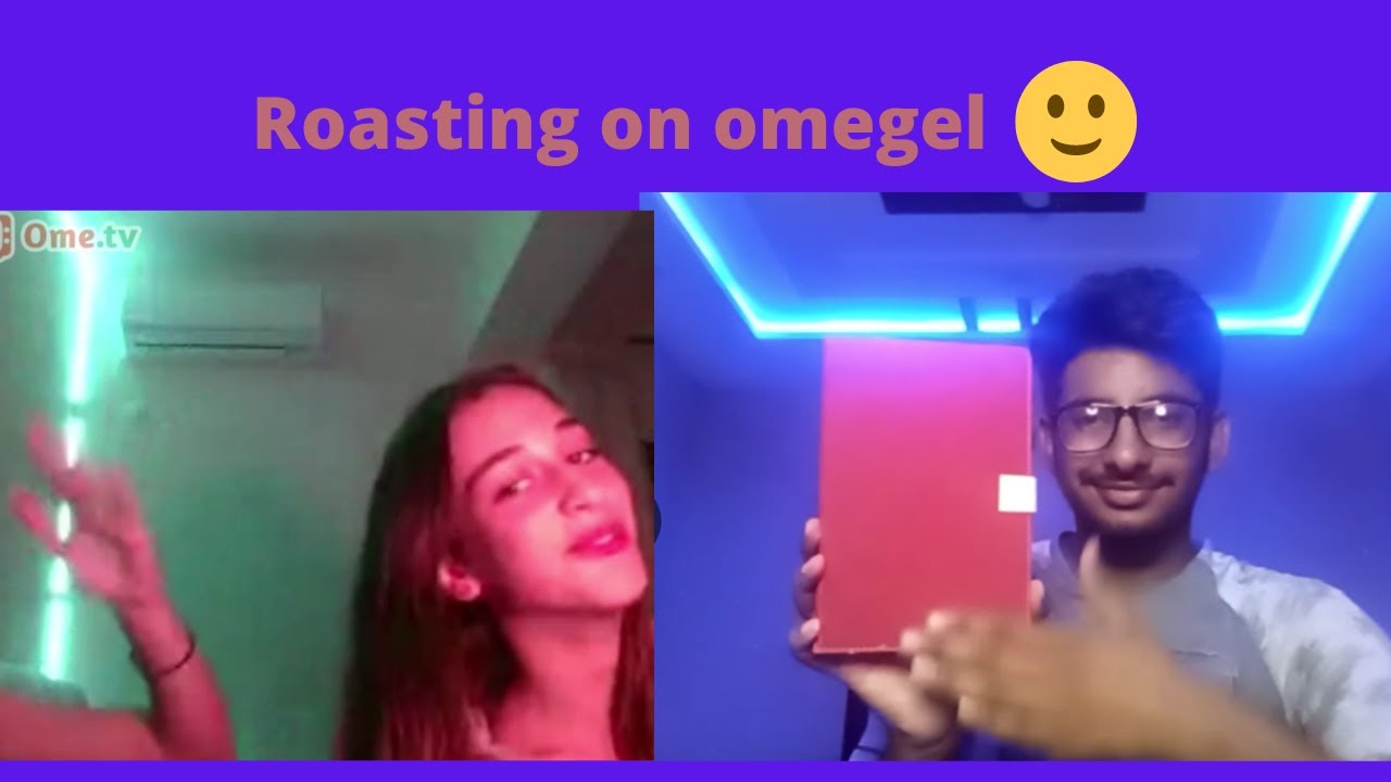 Roasting on Omegel 🍠 #omegle #ometv @adarshuc - YouTube