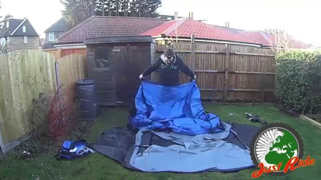 Motorcycle travel - tent Vango sigma 300 pluss motolife.org - YouTube