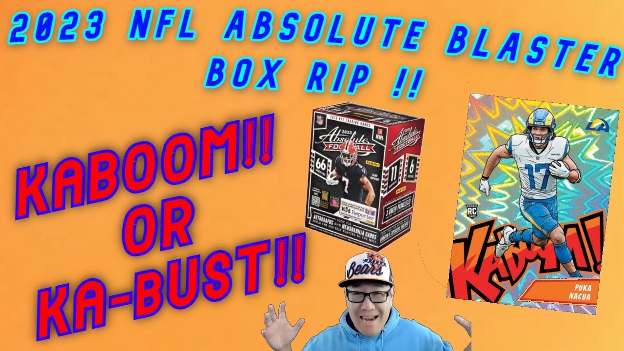 2023 NFL PANINI ABSOLUTE BOX RIP! KABOOM OR KA-BUST! #sportscards # ...