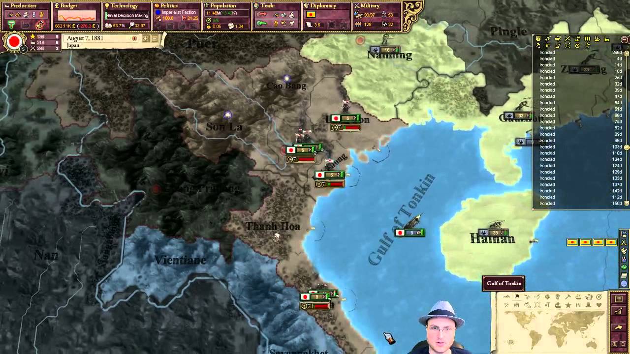 Victoria 2 - Japan - Part 14 - YouTube
