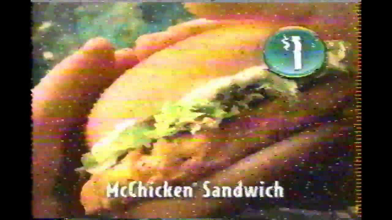 (Low Quality) McDonald's Hot and Spicy McChicken Sandwich Commercial ...