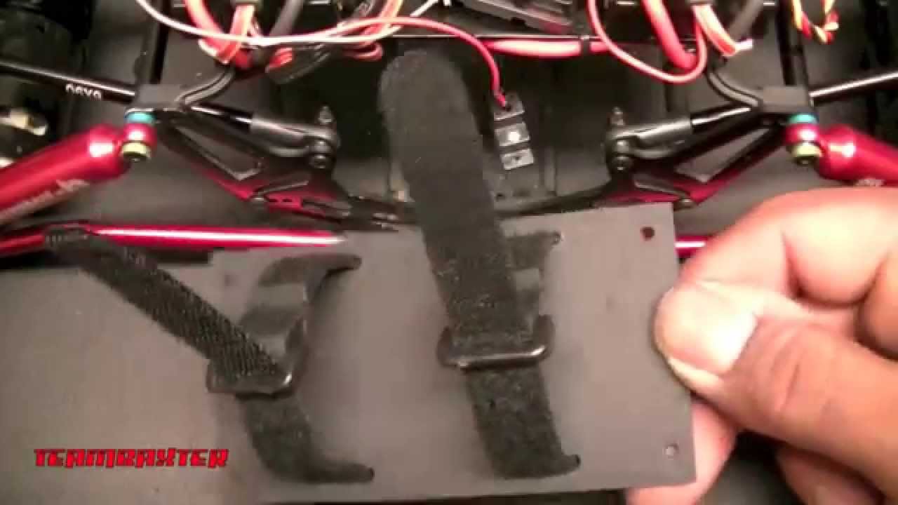 MOA Axial AX10 Scorpion Build: 5 - Battery Tray/ Adjustments - YouTube