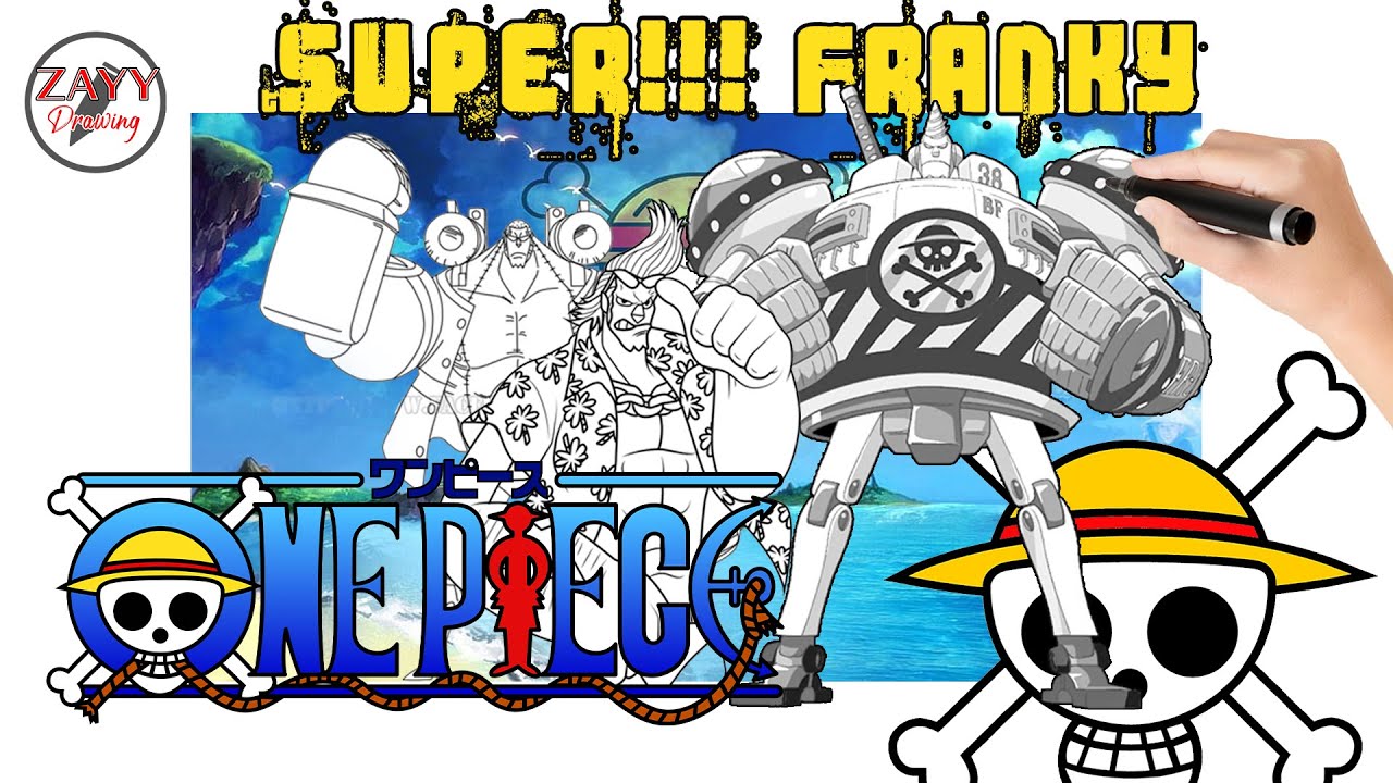 SUPER!!! CYBORG FRANKY TRANSFORM ONE PIECE AMAZING ART #drawing #art # ...
