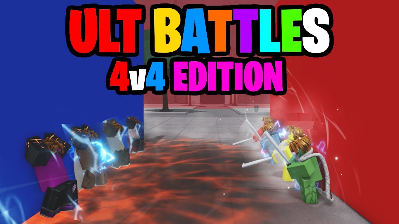 4v4 Ult Battles | The Strongest Battlegrounds - YouTube