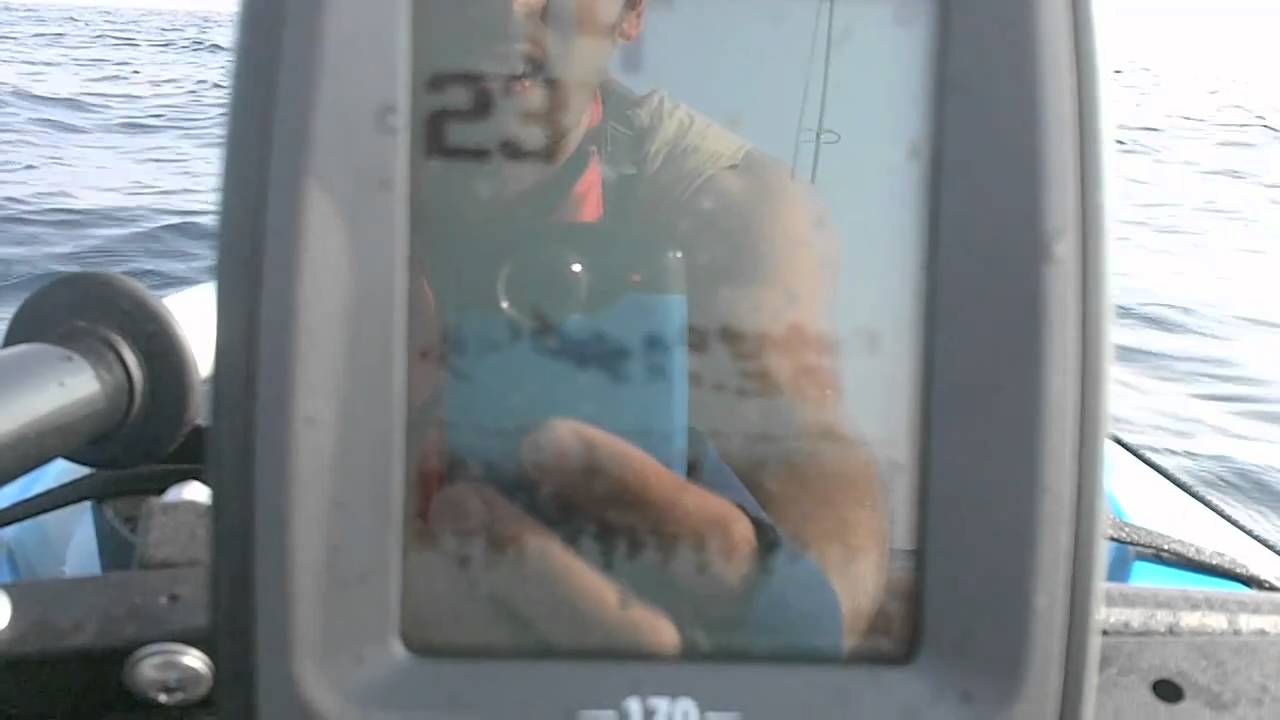 Humminbird PM-170 FishFinder Readings - YouTube