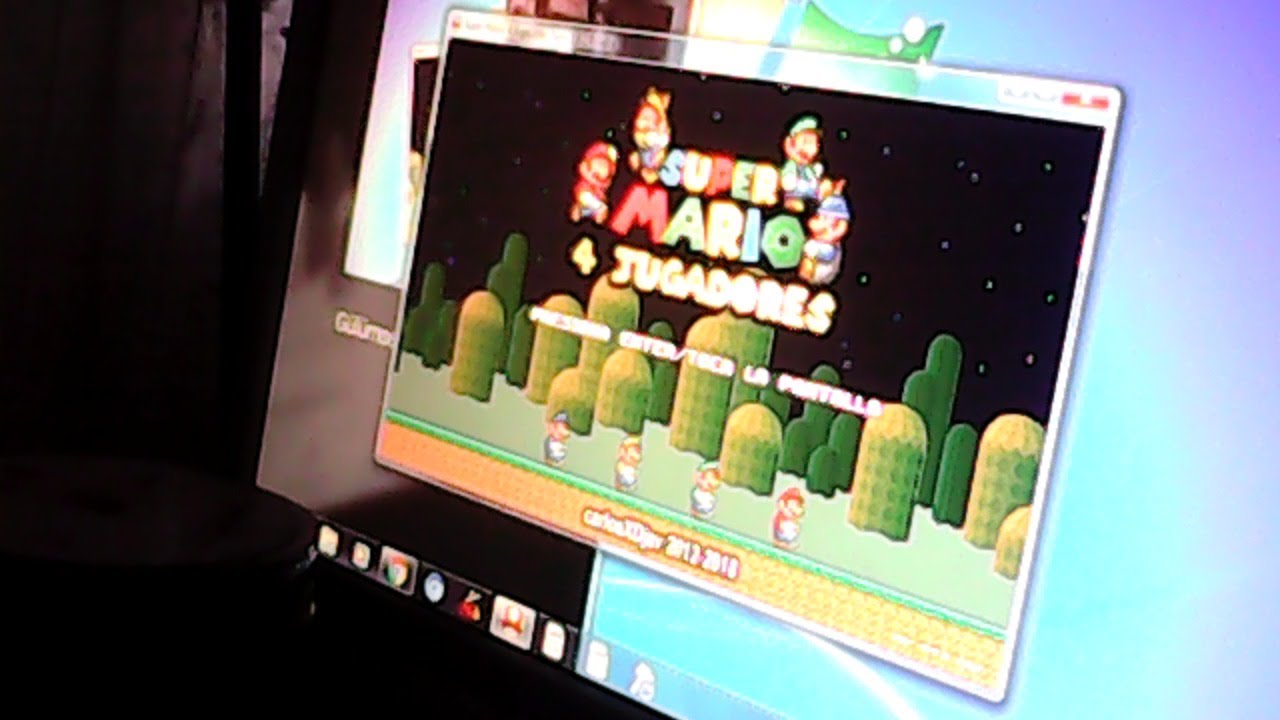 Super Mario 4 Jugadores 1.Bölüm -Hello Mario Engine- - YouTube