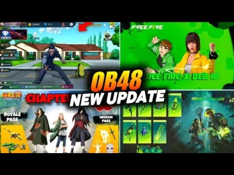 OB48 Update Free Fire💥 l OB48 New Evo Gun & Hyperbook l Free Fire New Event - YouTube